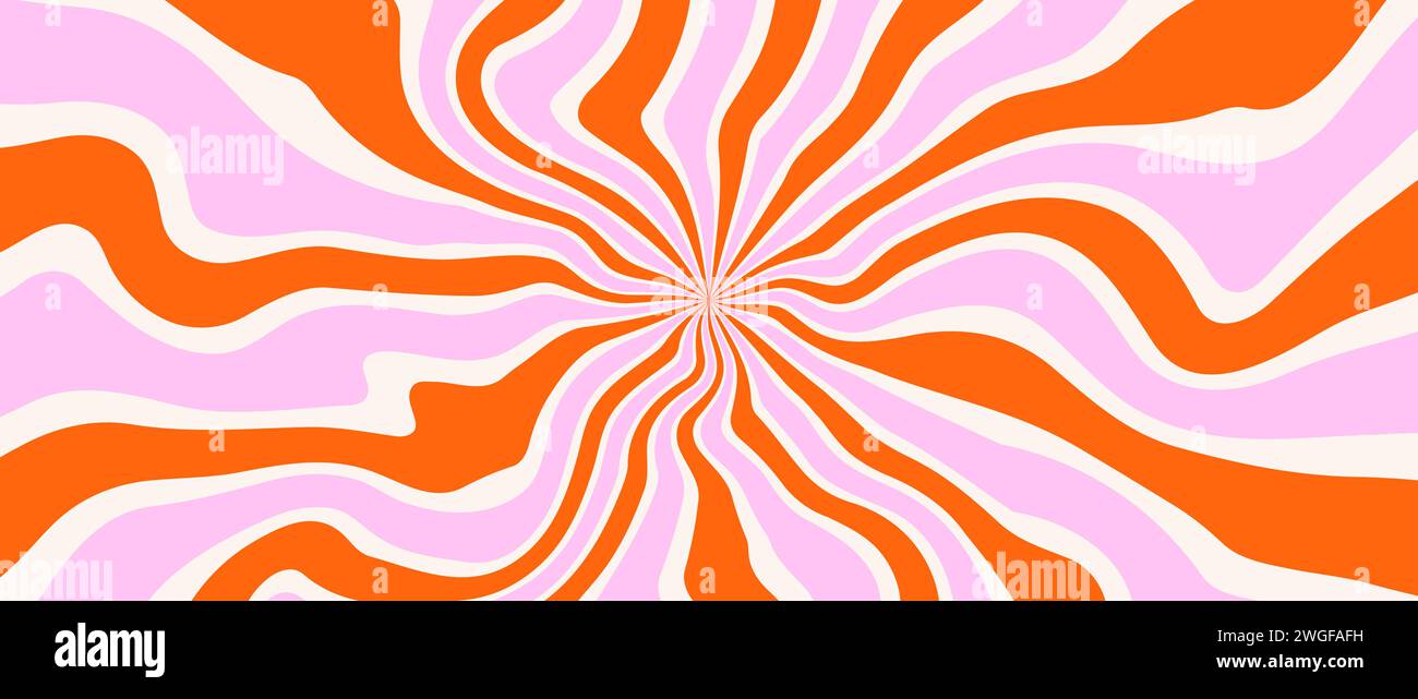 Trippy burst lines background. Psychedelic wavy stripes wallpaper ...