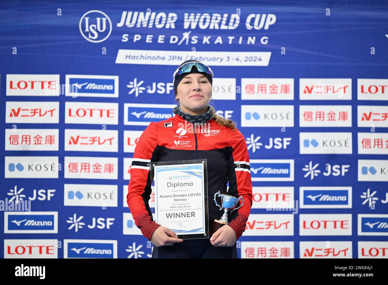 Aomori, Japan. Credit: MATSUO. 3rd Feb, 2024. Aurora Grinden LVS (NOR ...