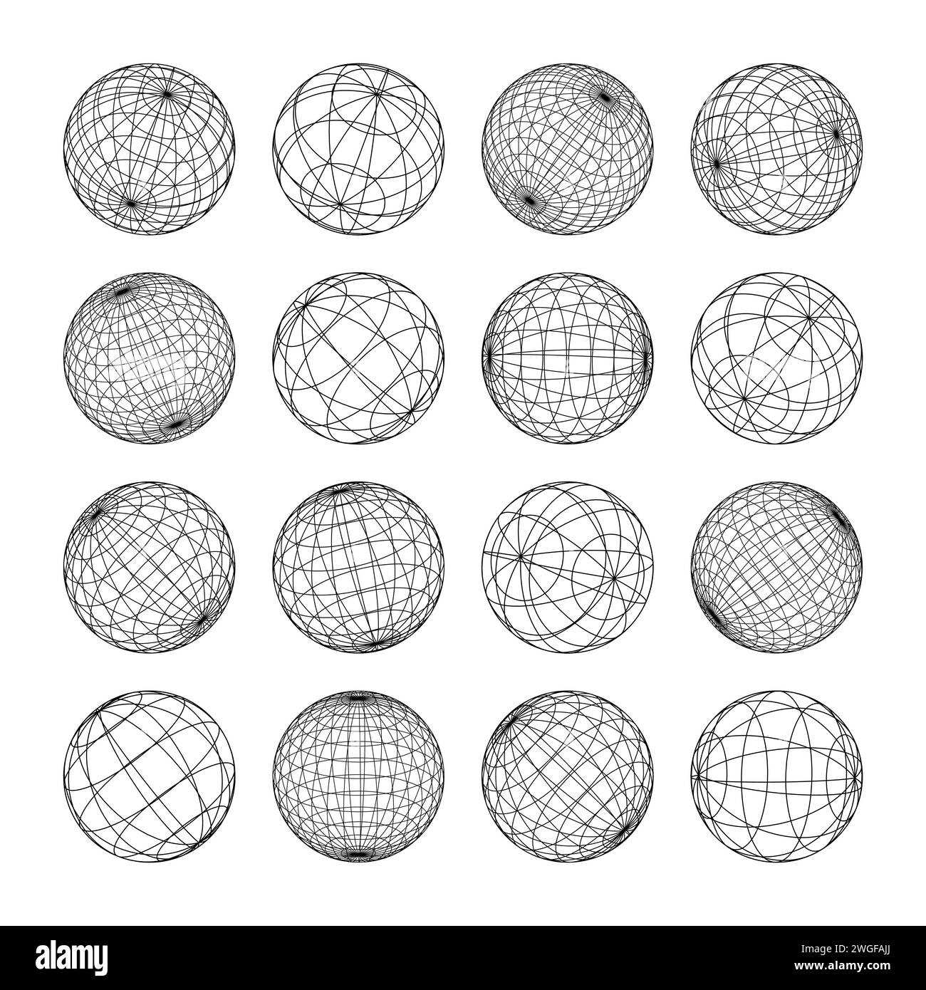 3d Sphere Grid