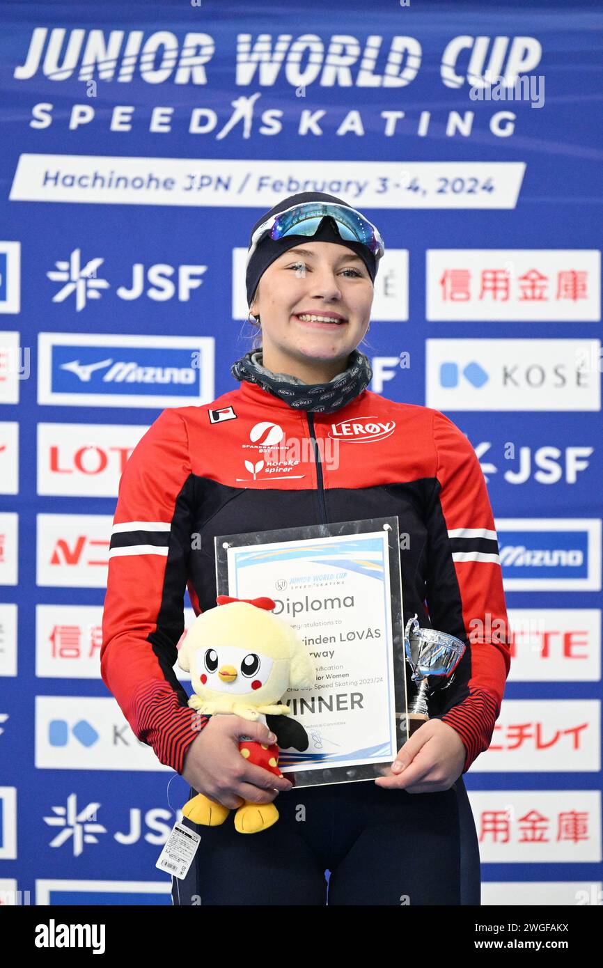 Aomori, Japan. Credit: MATSUO. 3rd Feb, 2024. Aurora Grinden LVS (NOR ...