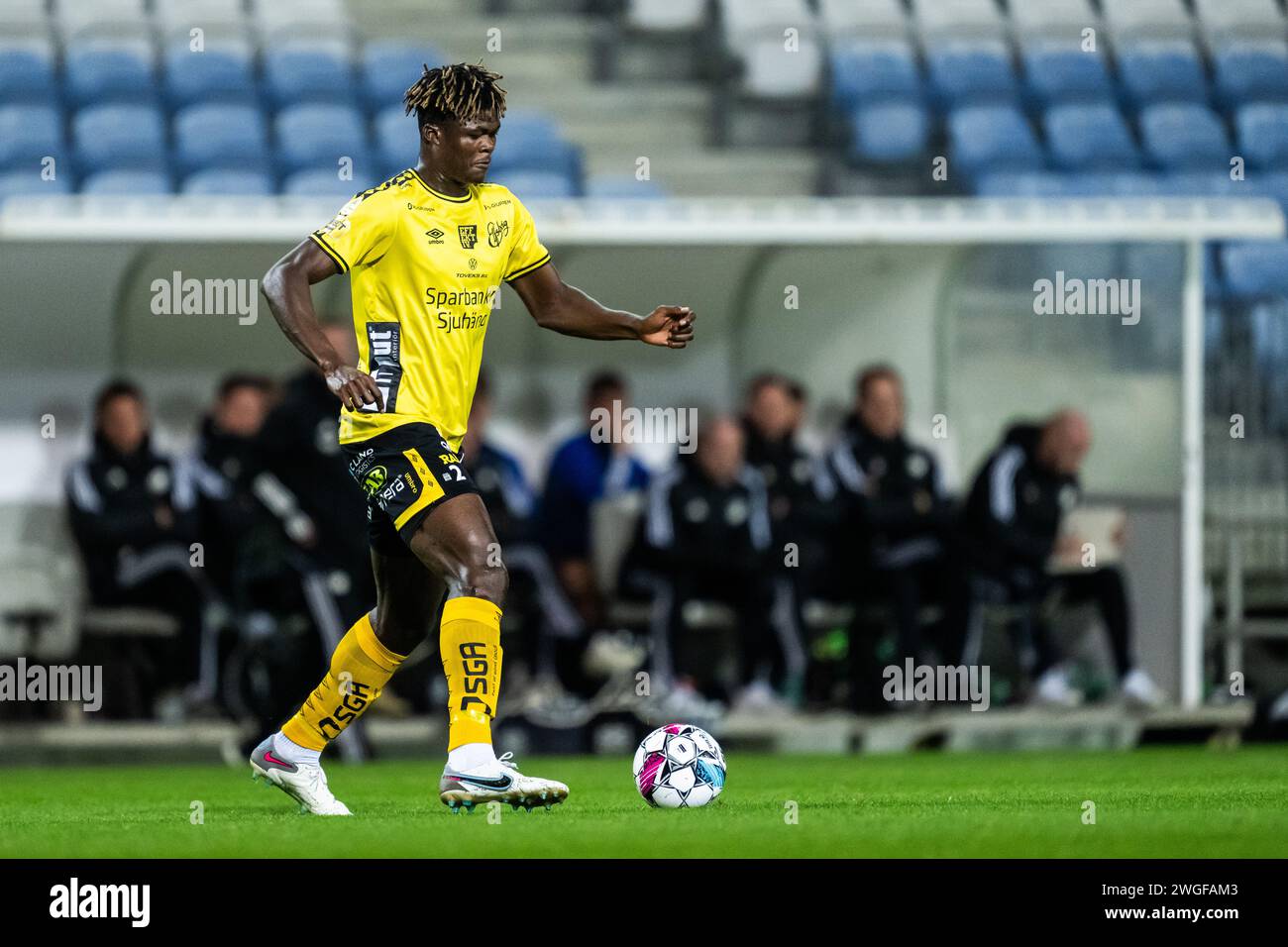 Faro, Portugal. 04th Feb, 2024. 240204 Terry Yegbe of Elfsborg during ...