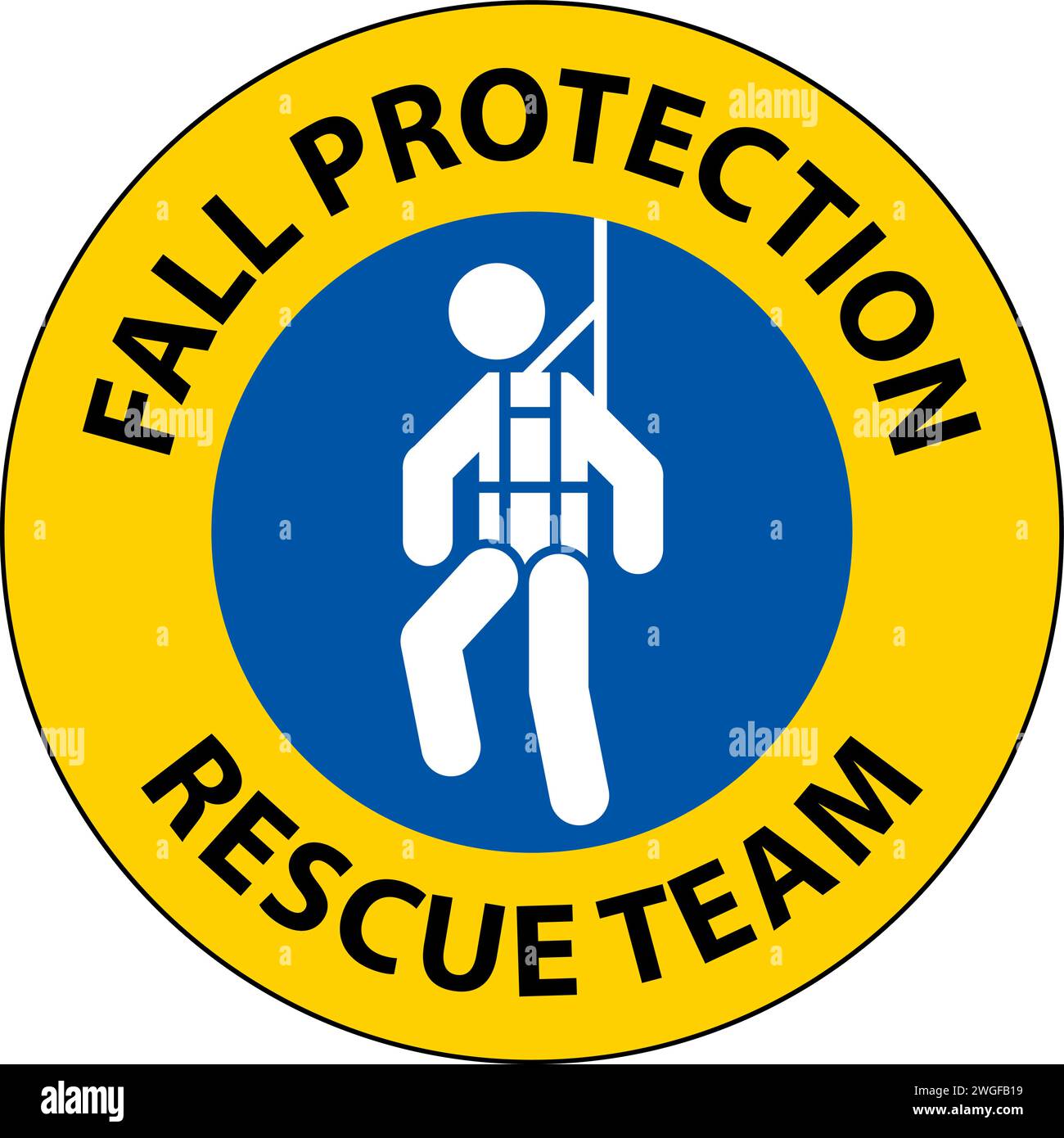 Danger fall protection rescue team hi-res stock photography and images ...