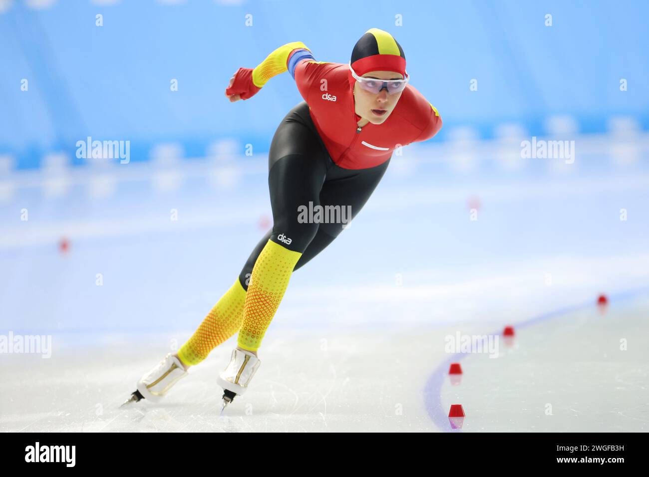Aomori, Japan. 4th Feb, 2024. Sara Cabrera (ESP) Speed Skating : ISU ...
