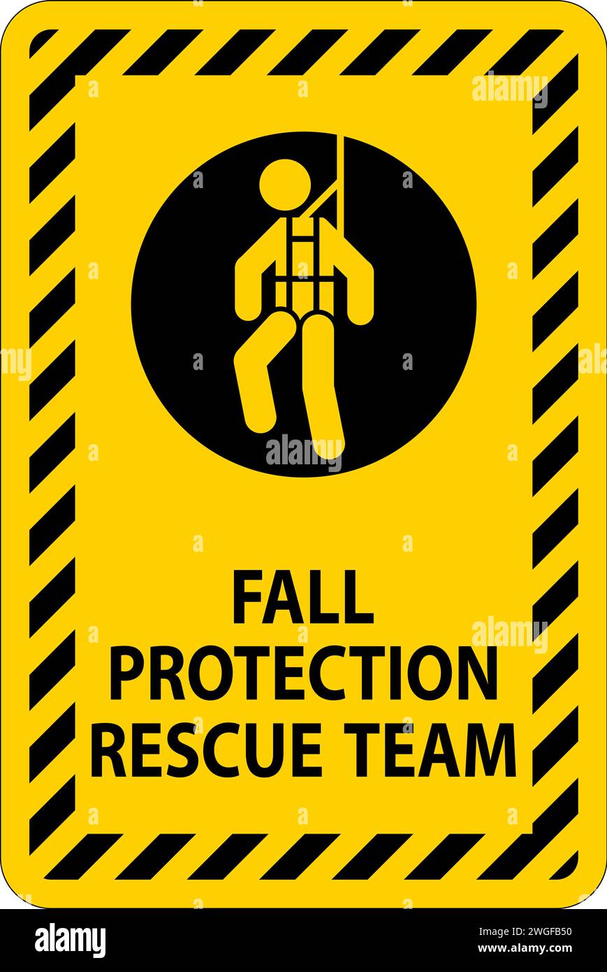 Danger fall protection rescue team hi-res stock photography and images ...