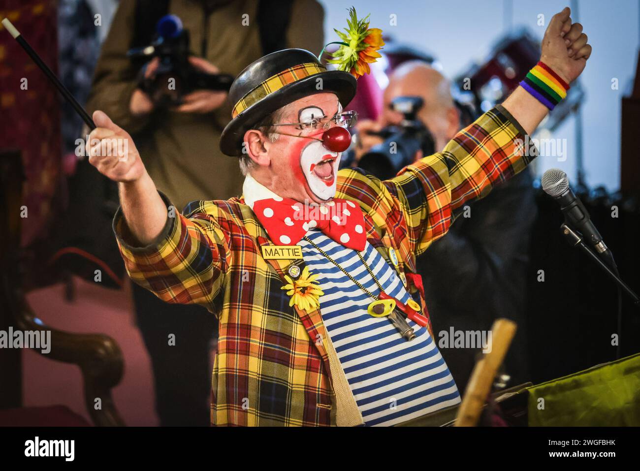 Grimaldi clown regency hi-res stock photography and images - Alamy