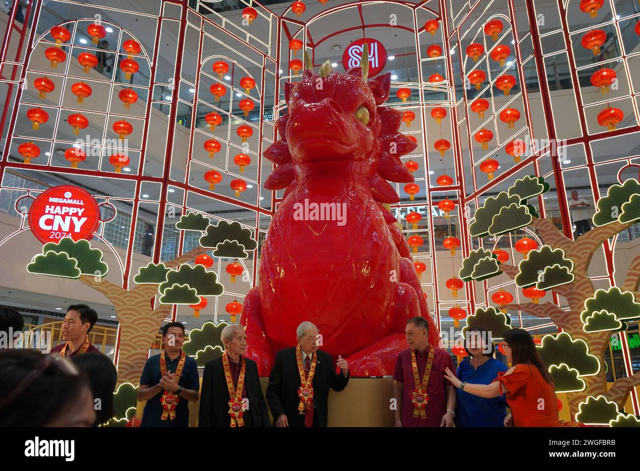 Mandaluyong City, Philippines. 4th February 2024. In time of Chinese ...