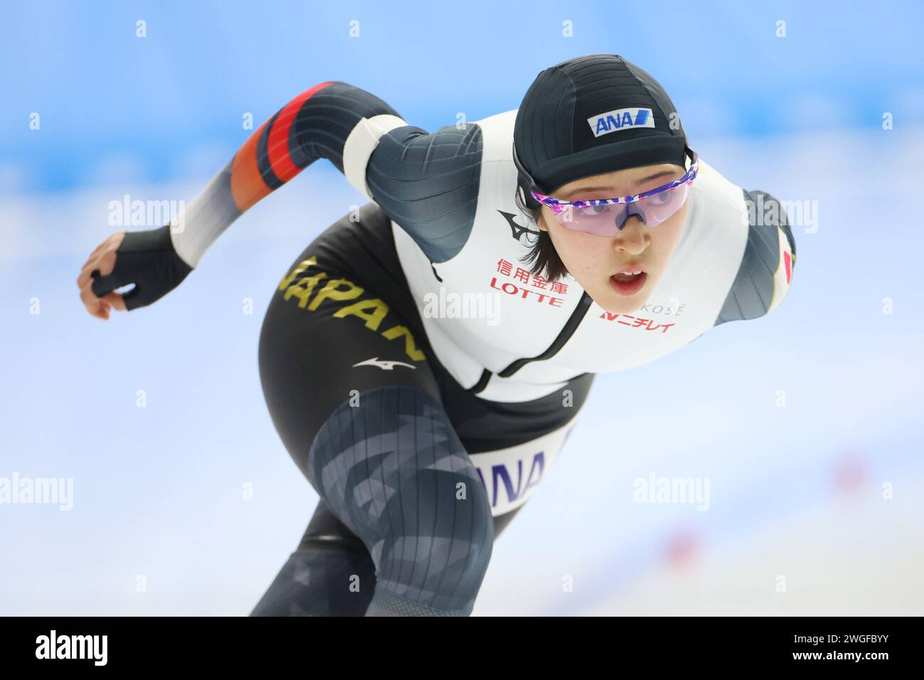 Aomori, Japan. 3rd Feb, 2024. Akane Iida (JPN) Speed Skating : ISU ...