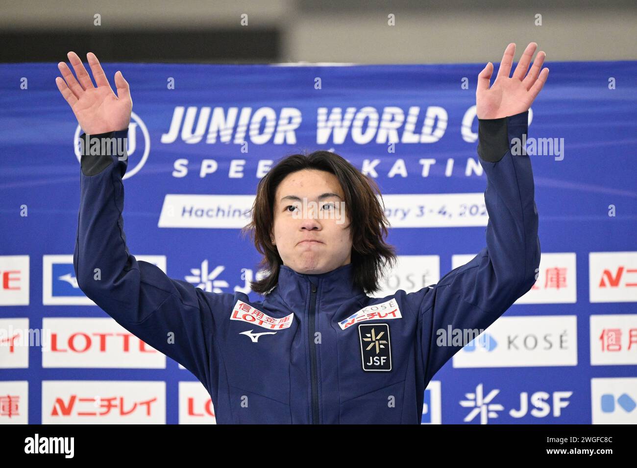 Aomori, Japan. Credit: MATSUO. 4th Feb, 2024. Yuta Hirose (JPN) Speed ...