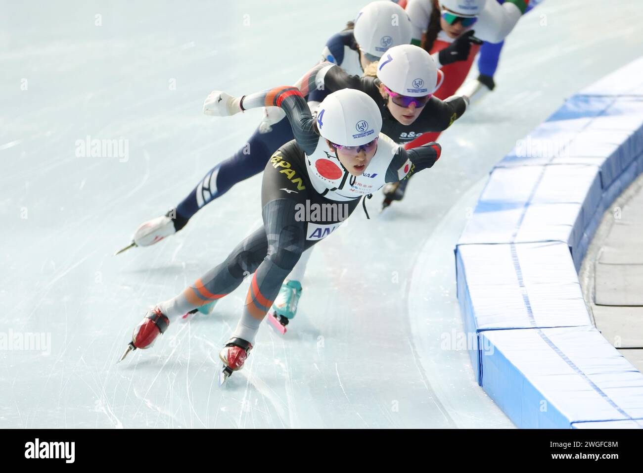 Aomori, Japan. 4th Feb, 2024. Akane Iida (JPN) Speed Skating : ISU ...