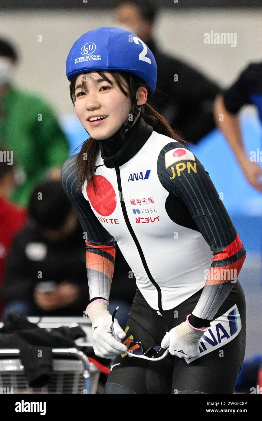 Aomori, Japan. Credit: MATSUO. 4th Feb, 2024. Hana Noake (JPN) Speed ...