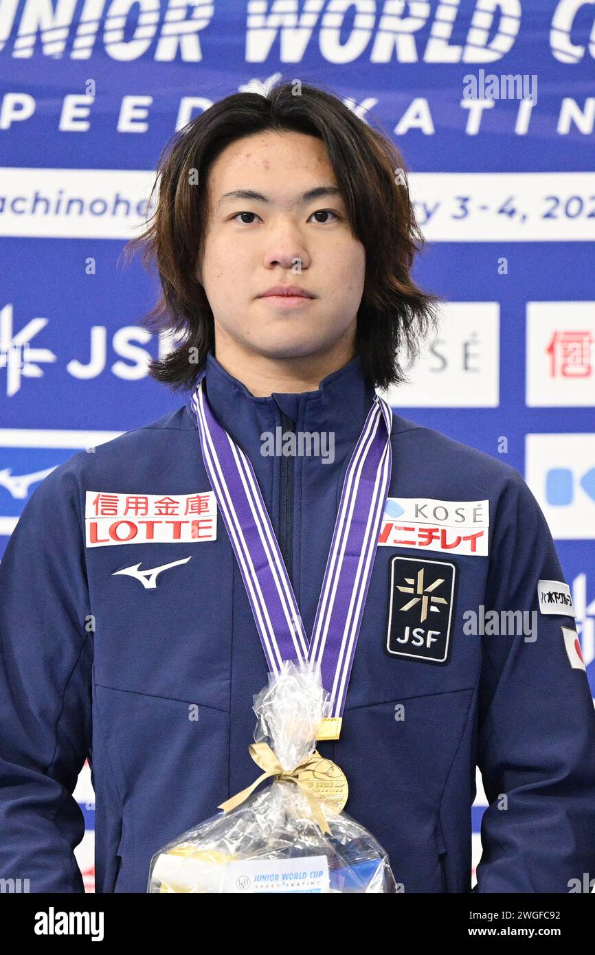 Aomori, Japan. Credit: MATSUO. 4th Feb, 2024. Yuta Hirose (JPN) Speed ...