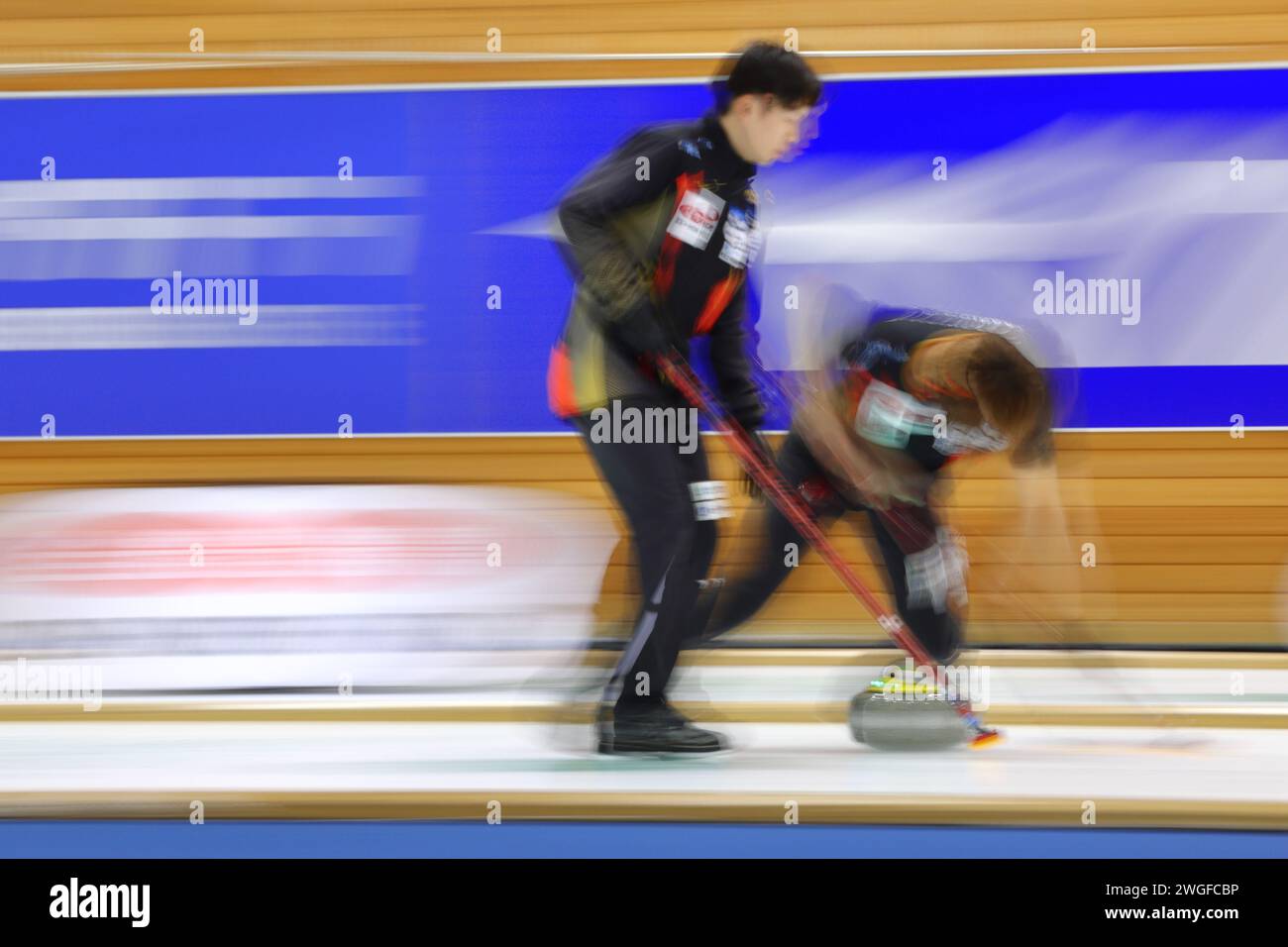 Hokkaido Bank Curling Stadium, Hokkaido, Japan. 3rd Feb, 2024 ...