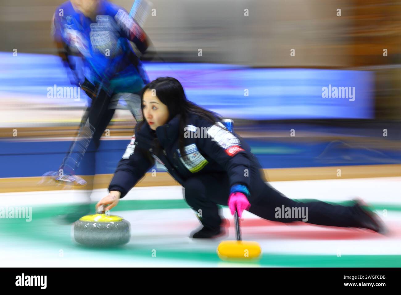 Satsuki Fujisawa (LOCOSOLARE), February 2, 2024 - Curling : The 41st ...