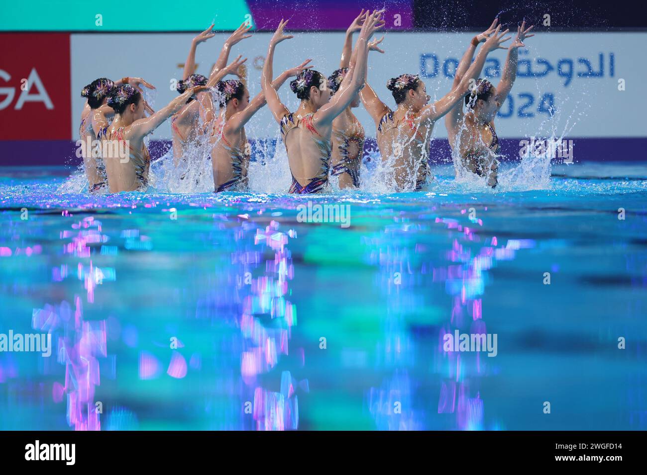 Team china artistic swimming hi-res stock photography and images - Alamy