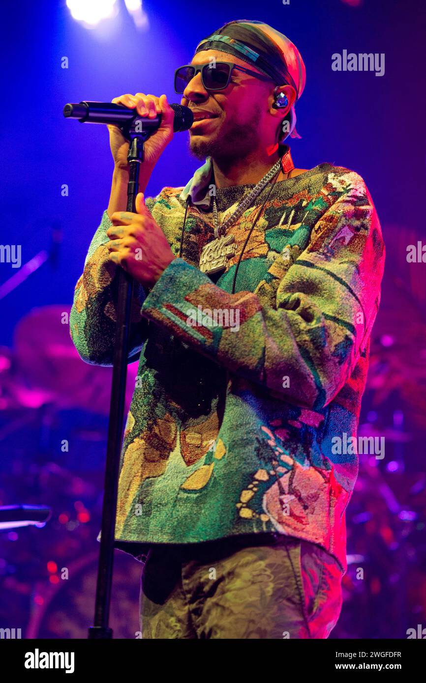 Italy 4 February 2024 Masego - Micah Davis Jamaican-American musician ...