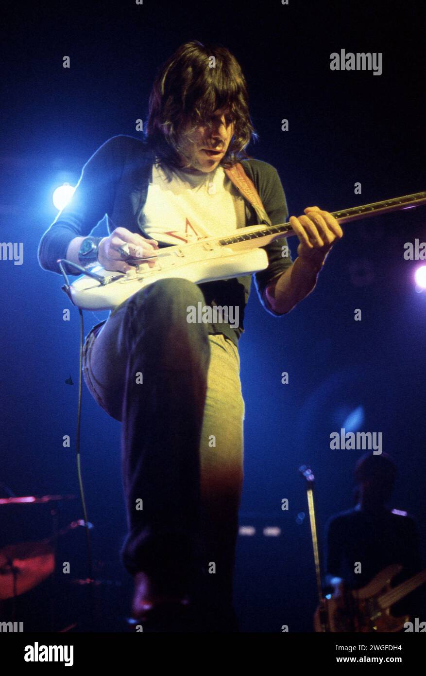 Jeff Beck in concert in 1978 Credit: mpiRR / MediaPunch Stock Photo - Alamy