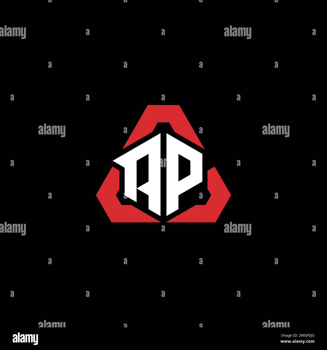 AP initial logo modern and futuristic concept for esport or gaming logo ...