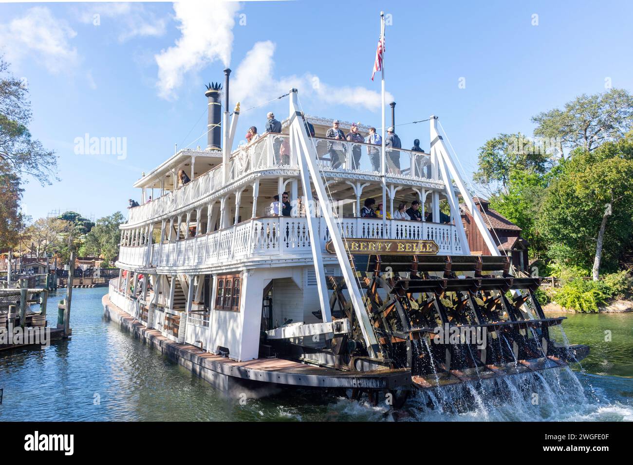 Liberty Belle Riverboat, Liberty Square, Magic Kingdom, Walt Disney ...
