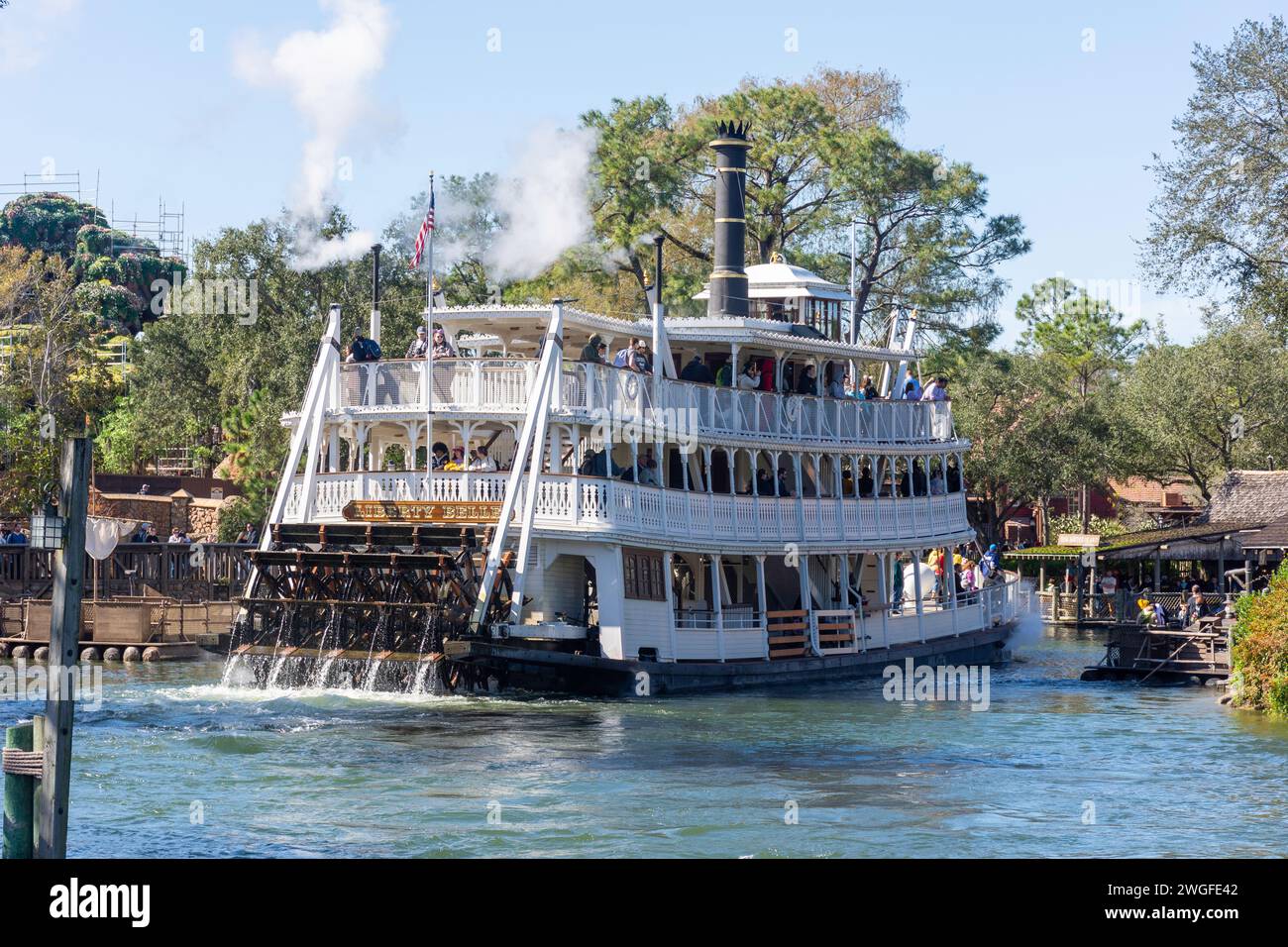 Liberty Belle Riverboat, Liberty Square, Magic Kingdom, Walt Disney ...