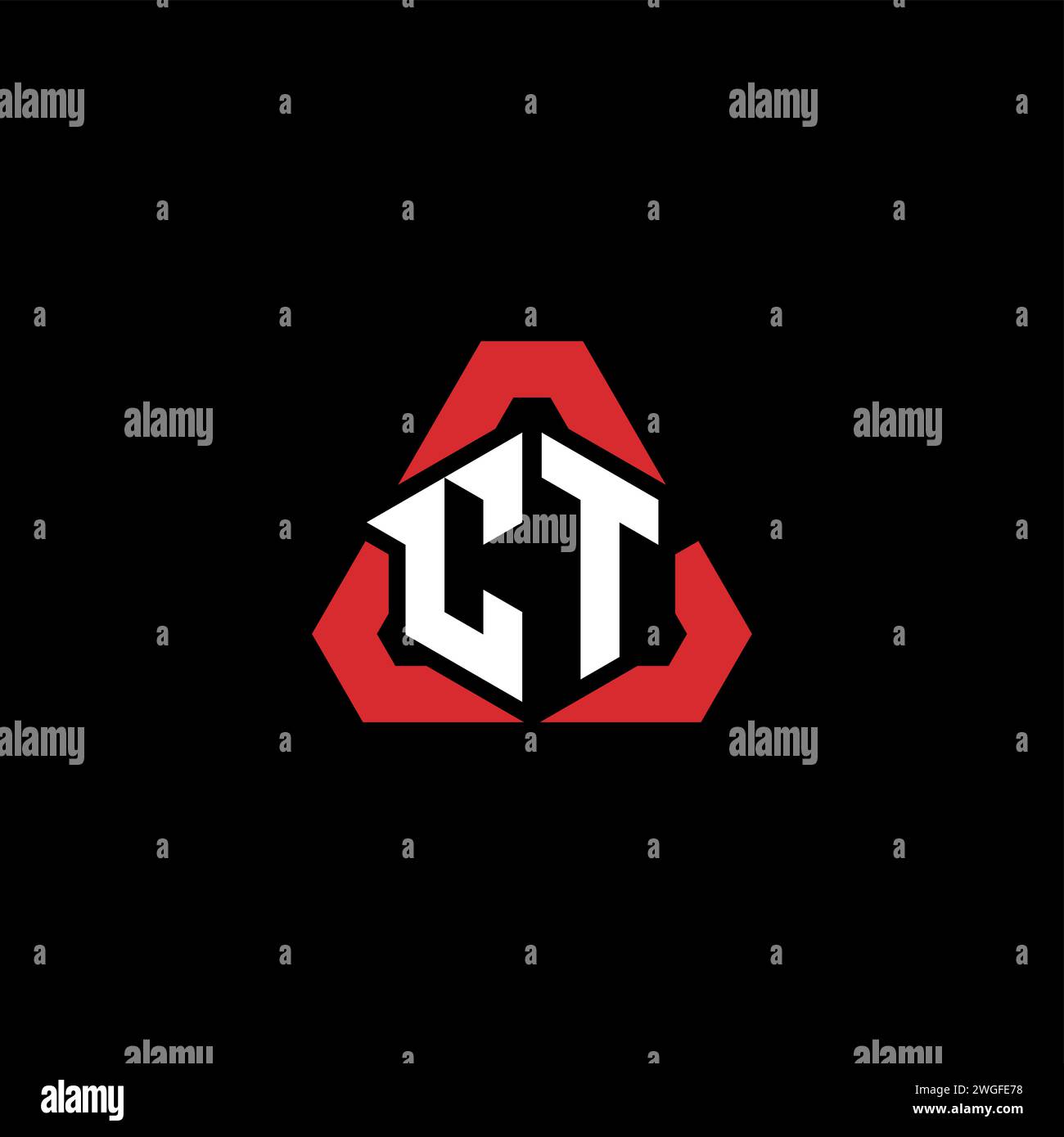 Ct gaming logo Stock Vector Images - Alamy