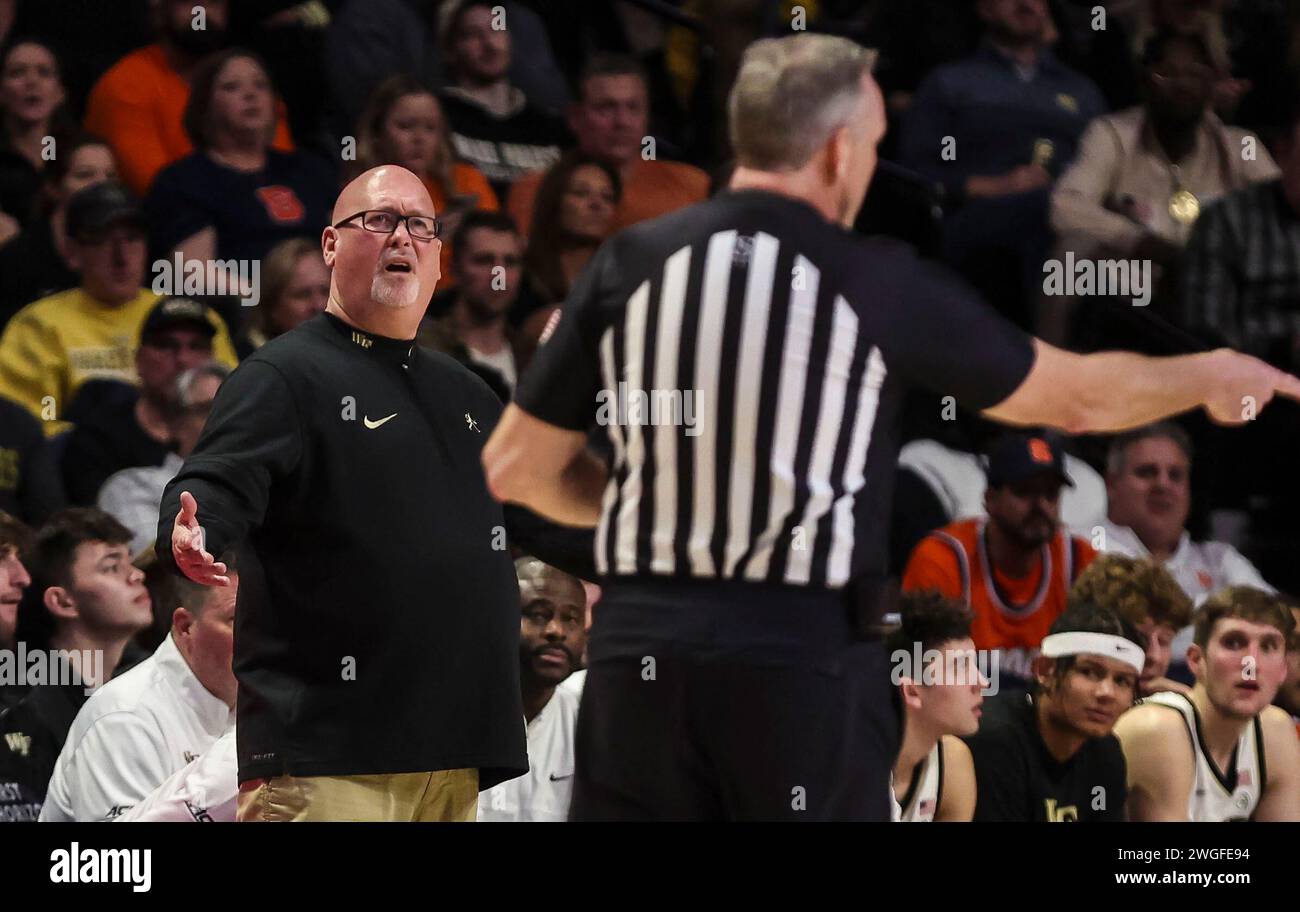 February 3, 2024: Steve Forbes is the men's head basketball coach for ...