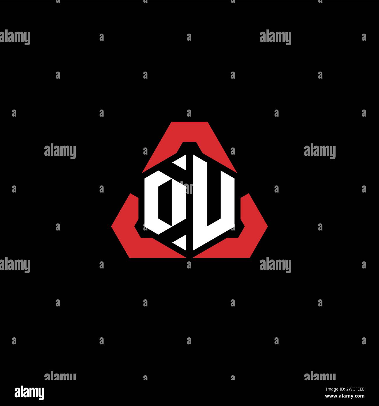 DV initial logo modern and futuristic concept for esport or gaming logo ...