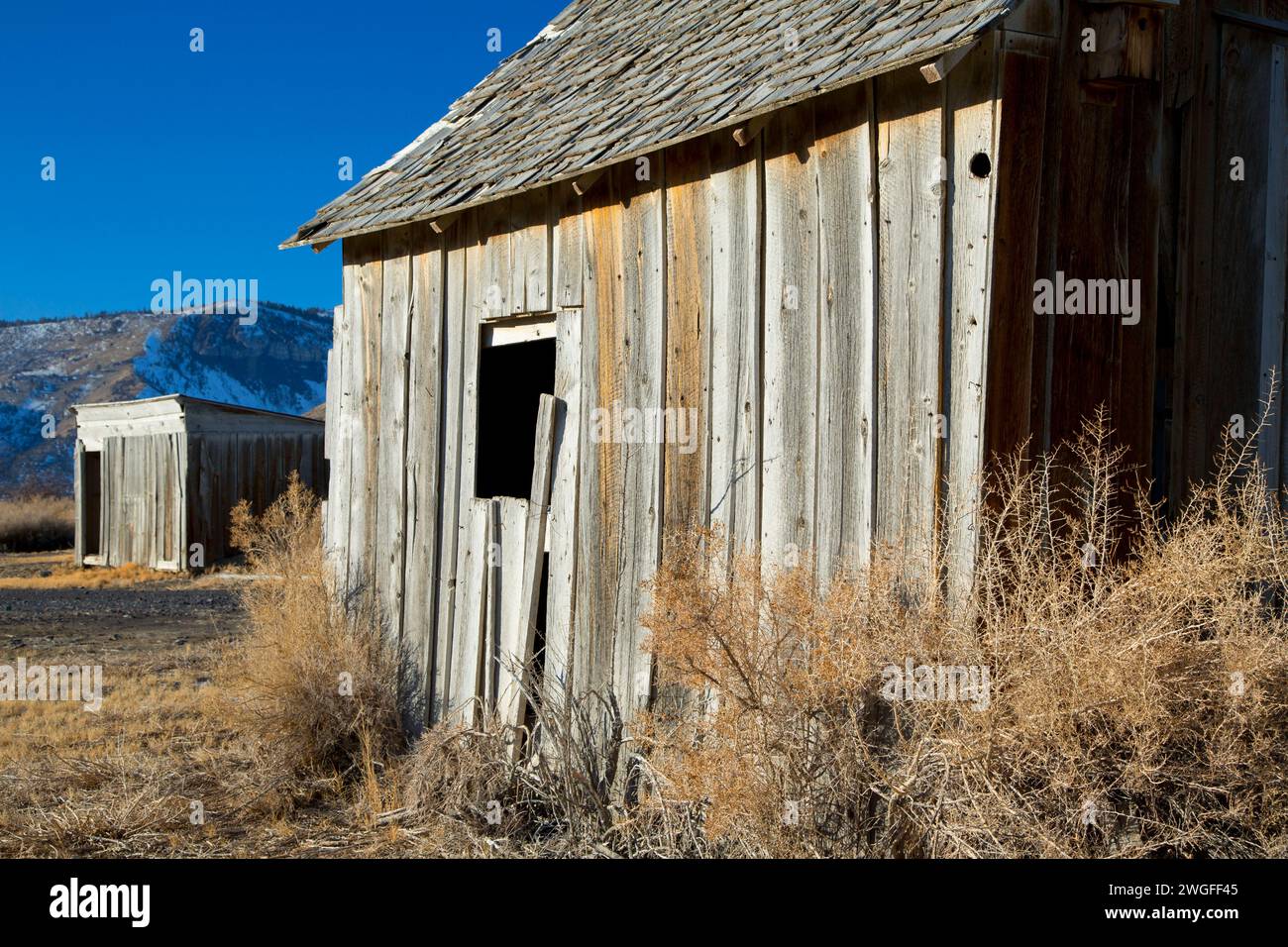 River Ranch building, Summer Lake Wildlife Area, Oregon Outback Scenic ...