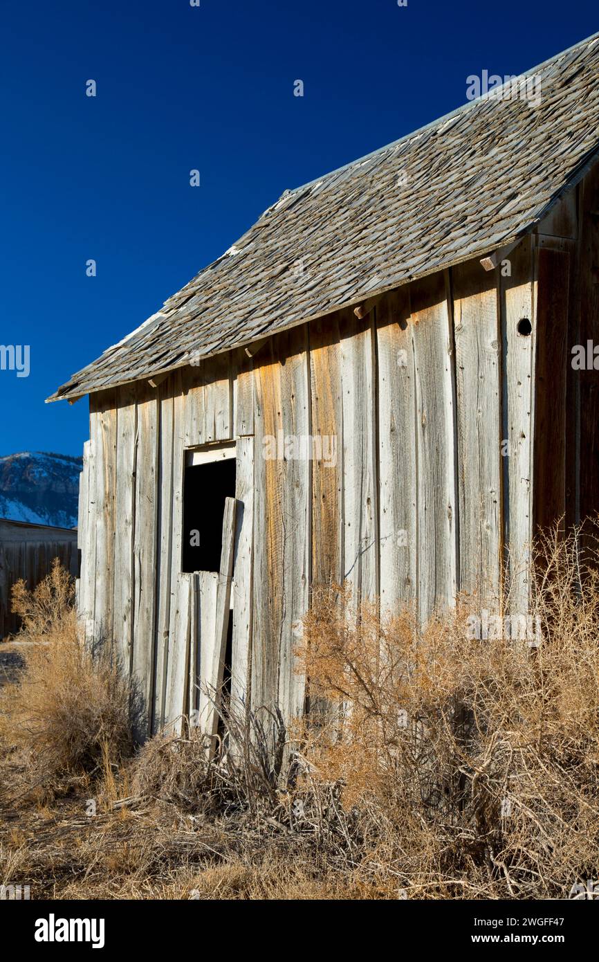 River Ranch building, Summer Lake Wildlife Area, Oregon Outback Scenic ...