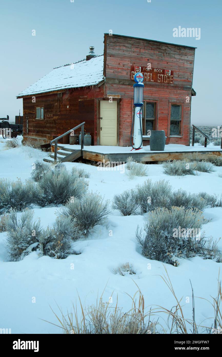 Fort Rock General Store, Fort Rock Homestead Village, Christmas Valley ...