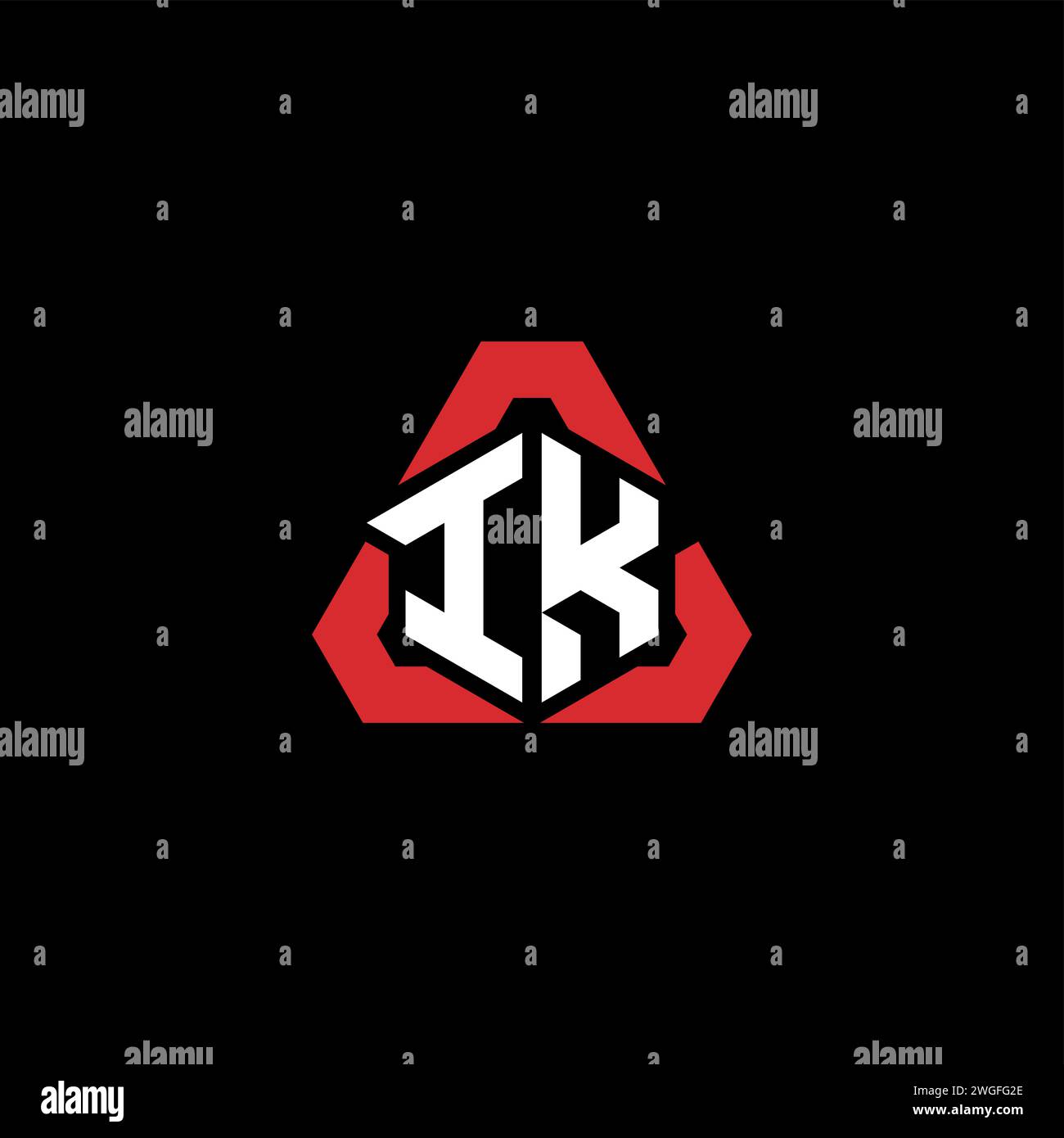 Ik gaming logo hi-res stock photography and images - Alamy