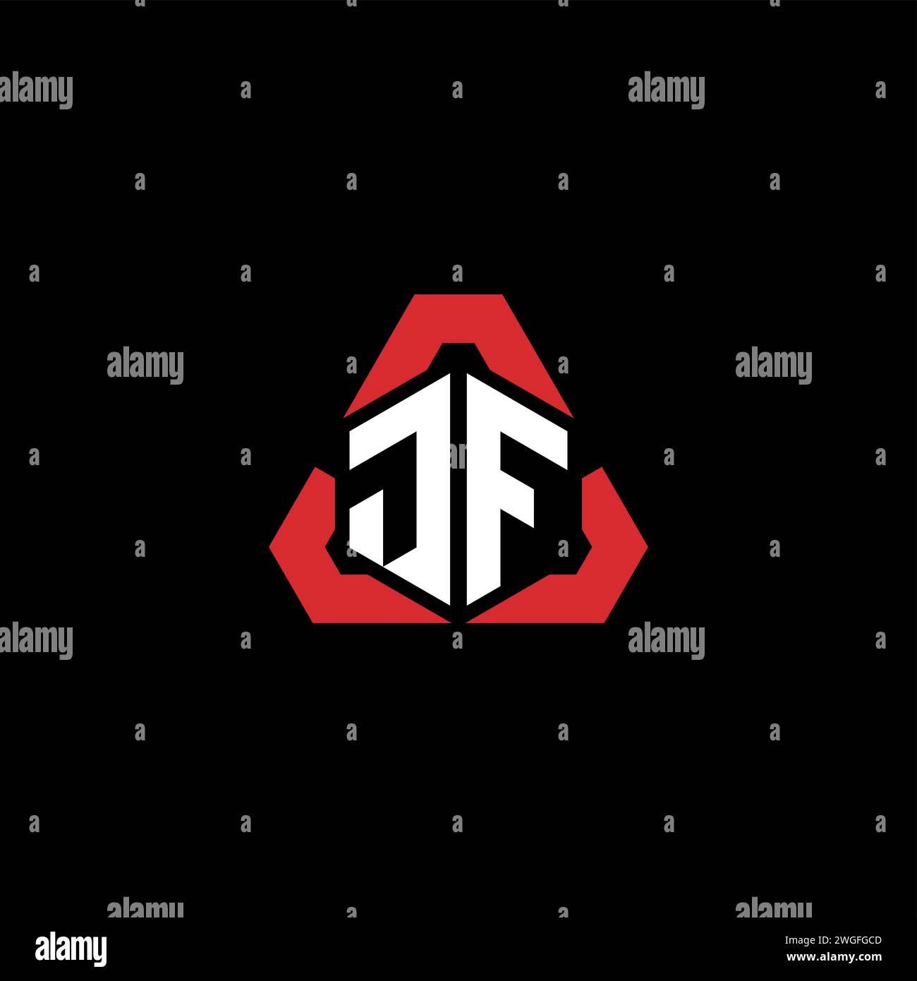 Jf gaming logo hi-res stock photography and images - Alamy