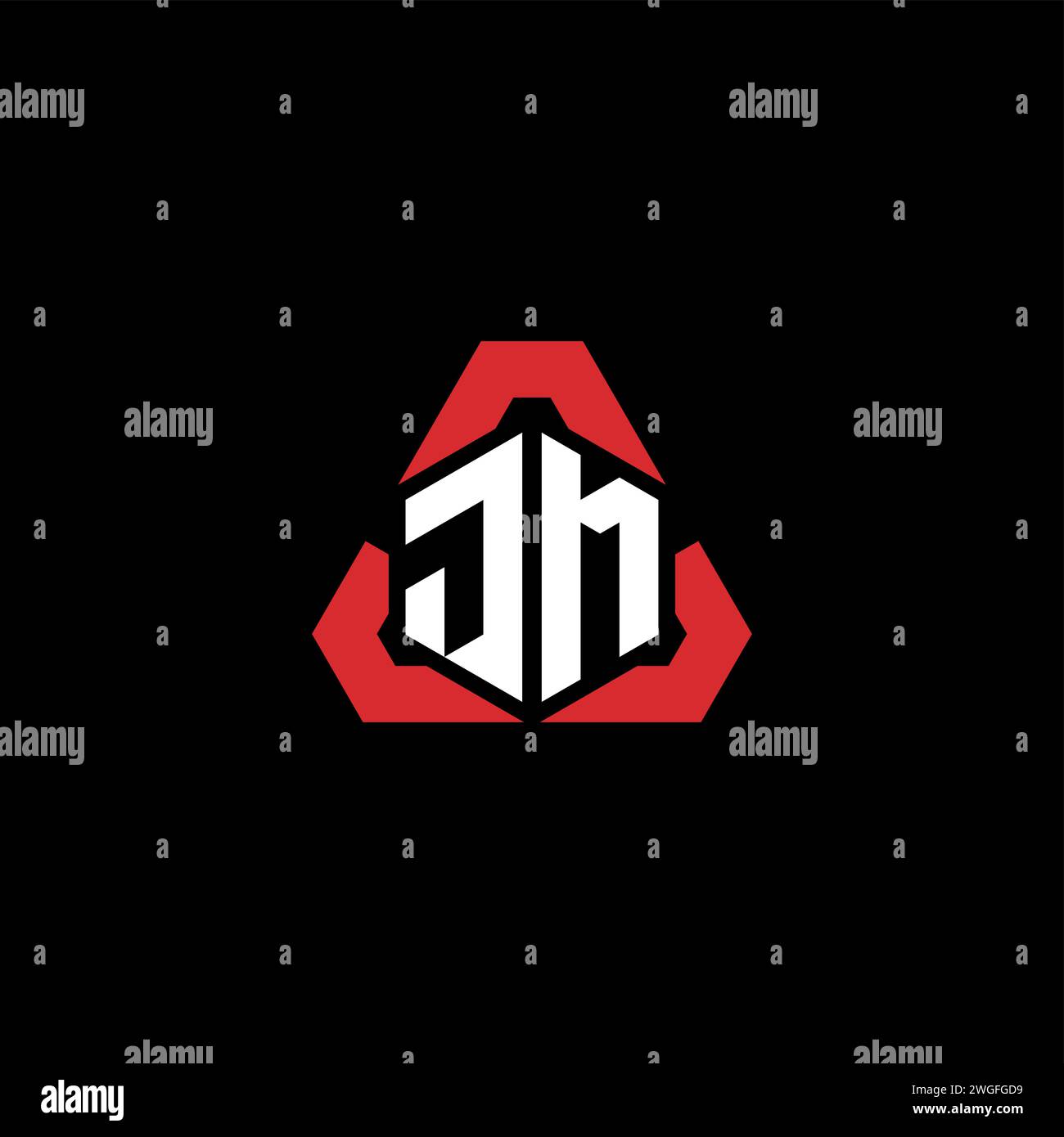 JM initial logo modern and futuristic concept for esport or gaming logo ...