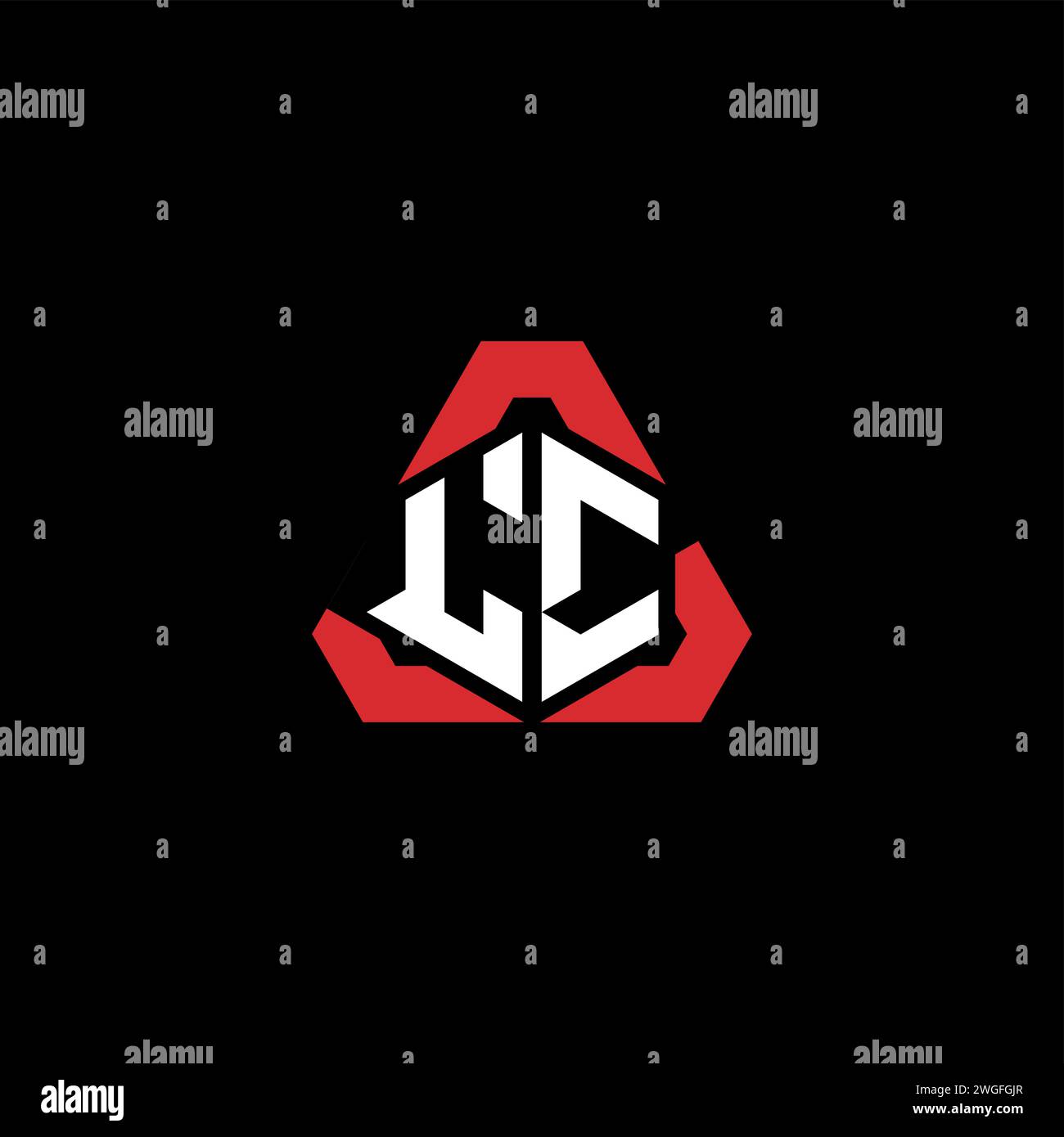 Lc gaming logo Stock Vector Images - Alamy