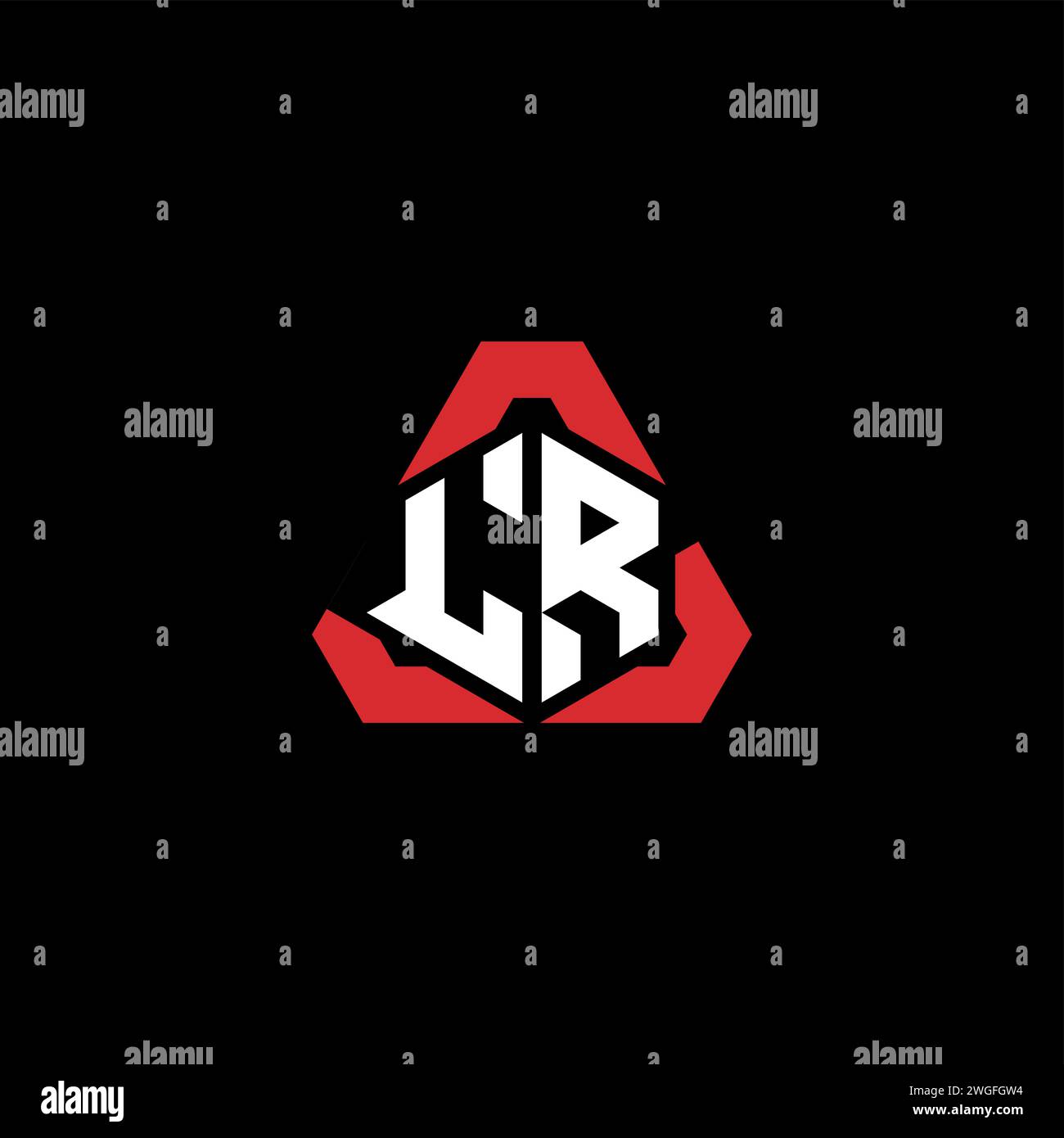 Lr gaming logo Stock Vector Images - Alamy