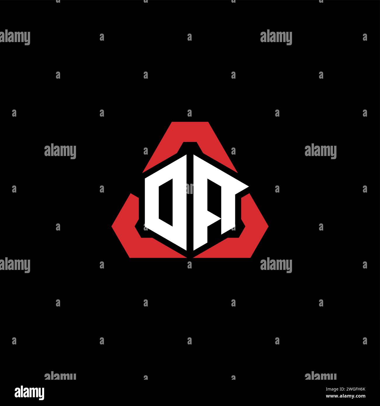 OA initial logo modern and futuristic concept for esport or gaming logo ...