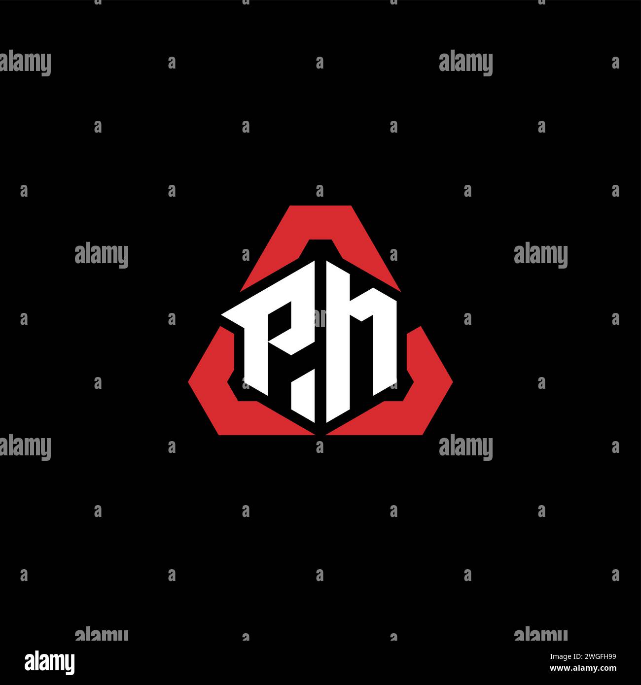 Pm gaming logo Stock Vector Images - Alamy