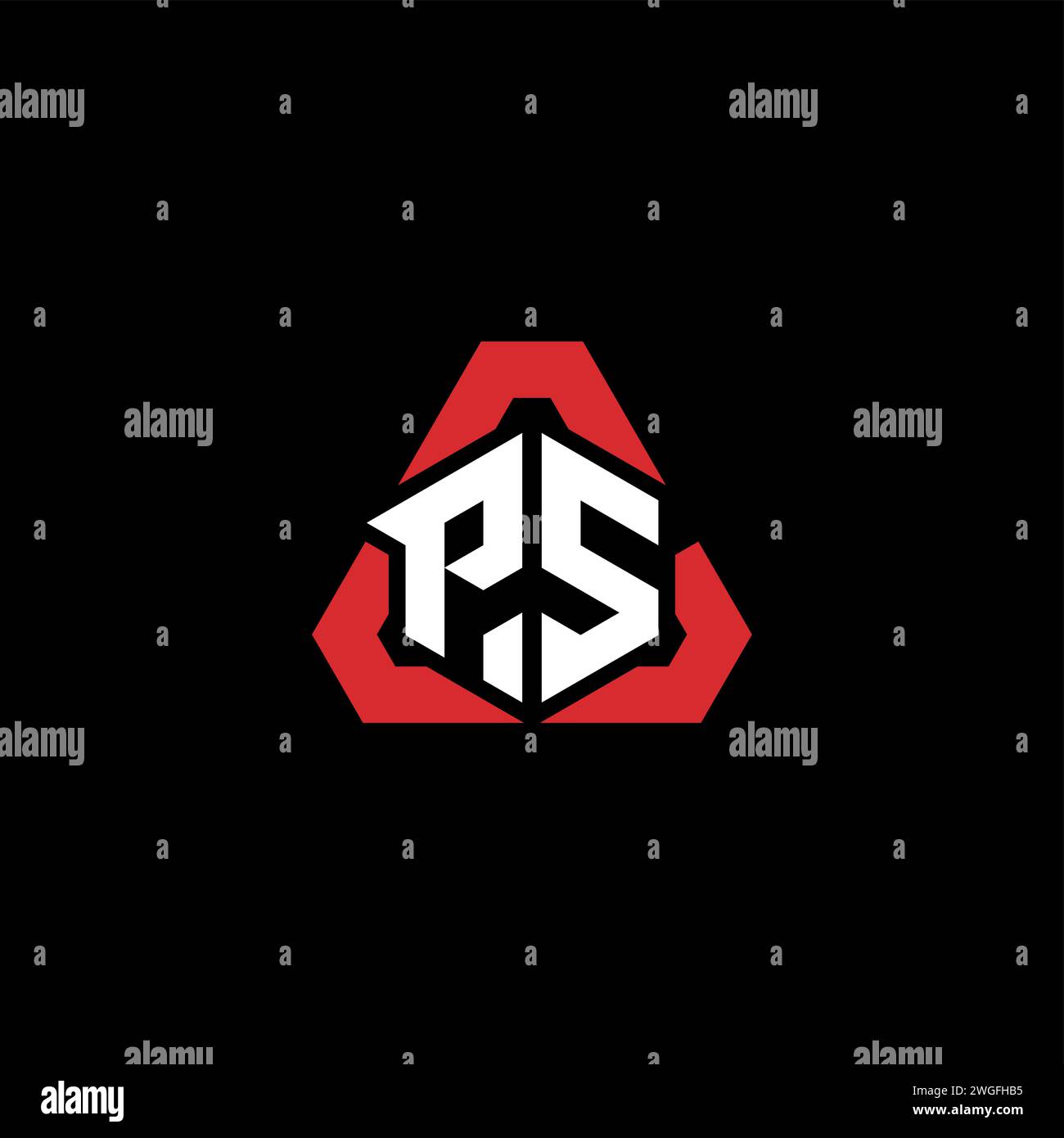 Ps gaming logo Stock Vector Images - Alamy