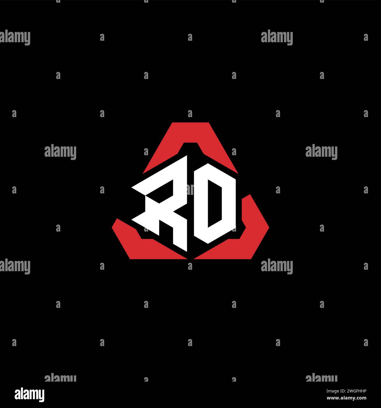 Ro gaming logo Stock Vector Images - Alamy