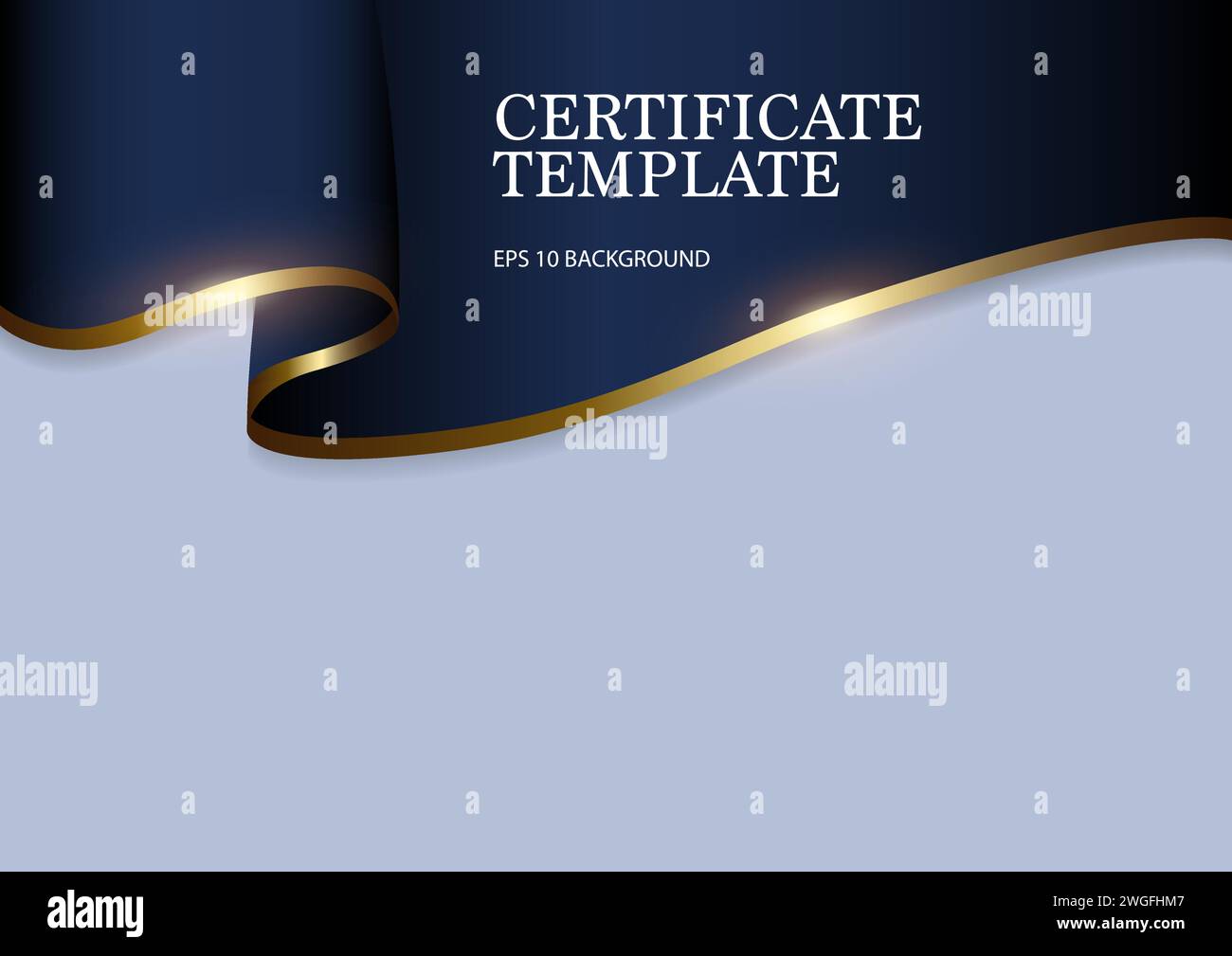 Luxurious certificate template, vector illustration Stock Vector Image & Art - Alamy