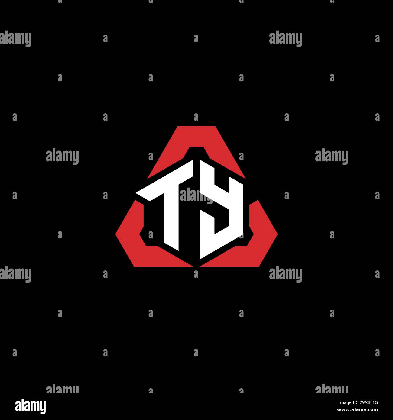 Ty gaming logo Stock Vector Images - Alamy