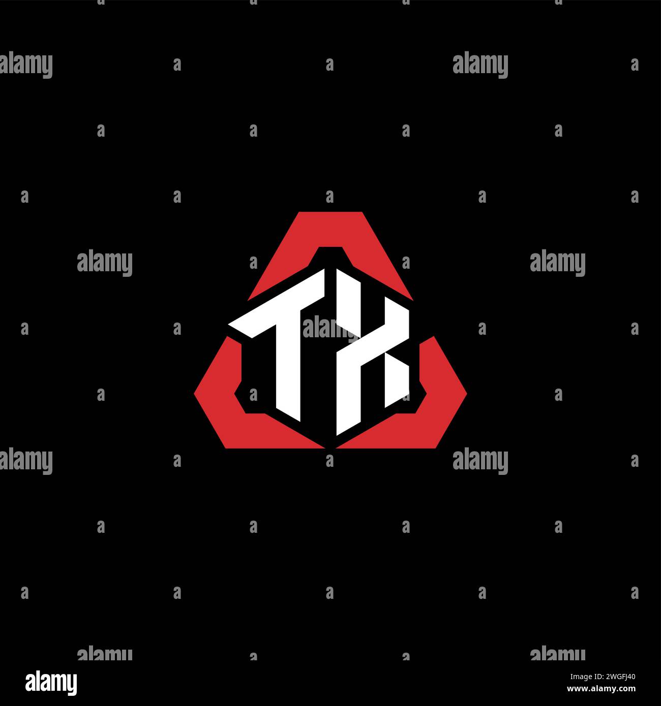 TX initial logo modern and futuristic concept for esport or gaming logo ...