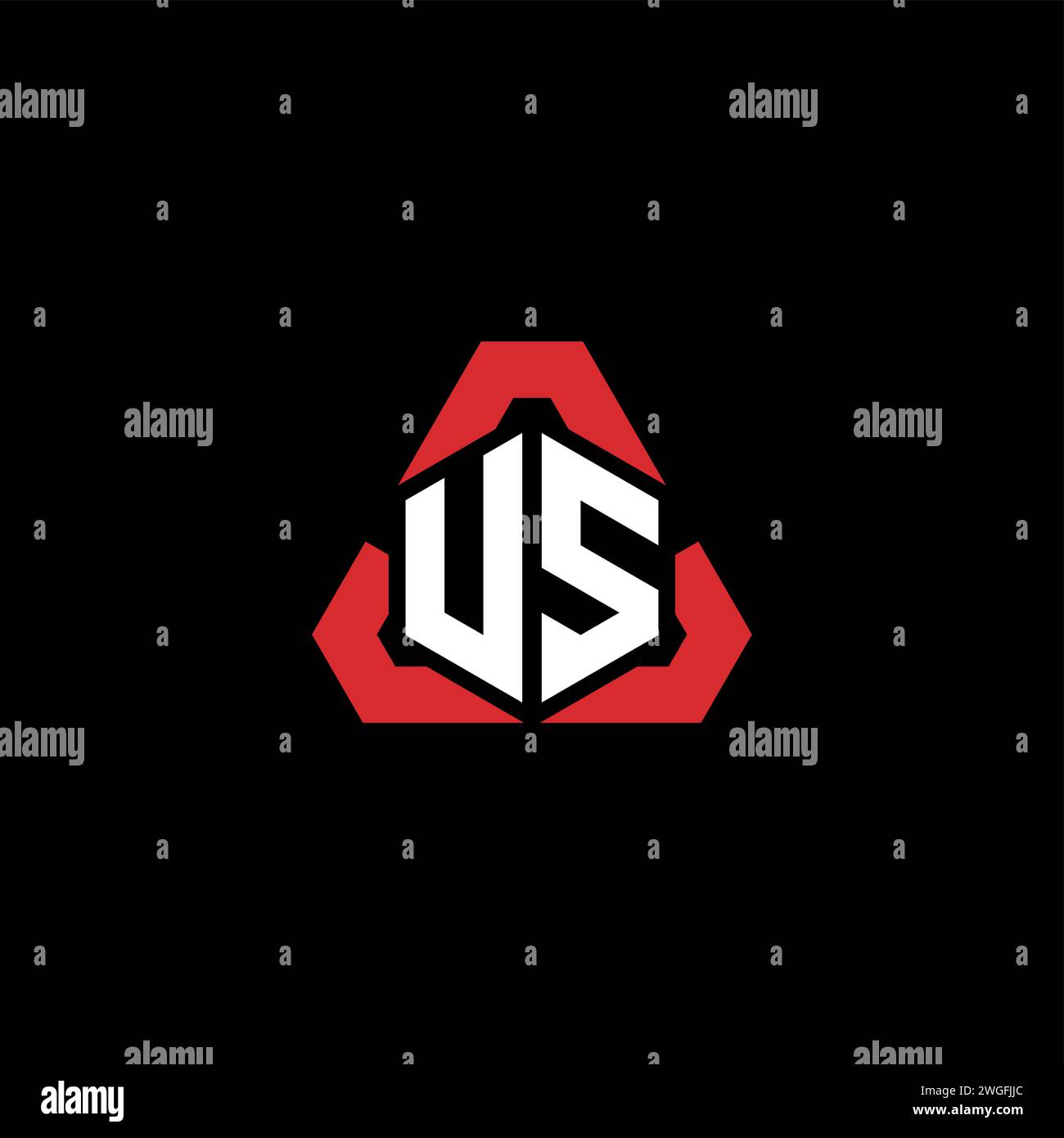 Vs modern logo hi-res stock photography and images - Alamy