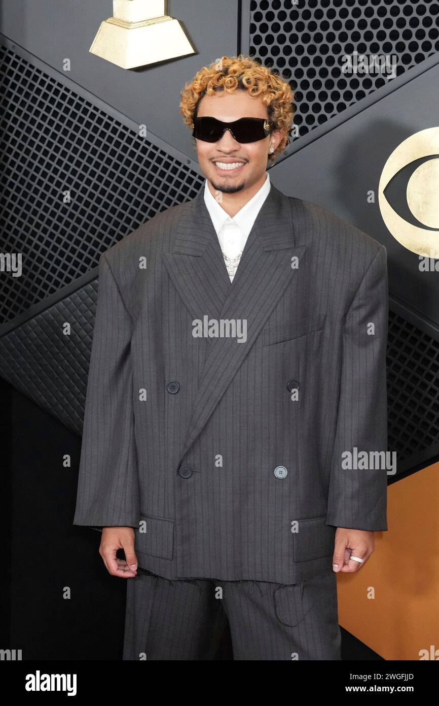 RiotUSA arrives at the 66th annual Grammy Awards on Sunday, Feb. 4 ...