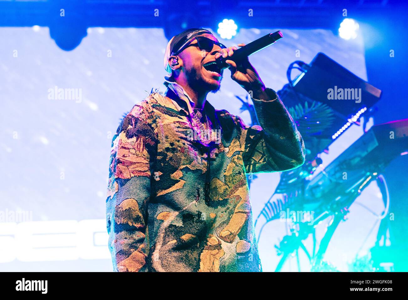Micah Davis known professionally as Masego performs live at Fabrique in ...