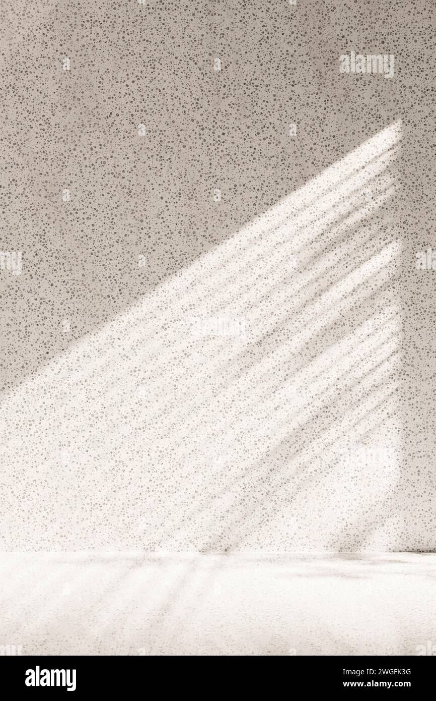 Sunshine, tree shadows, various texture backgrounds. 3d rendering Stock ...