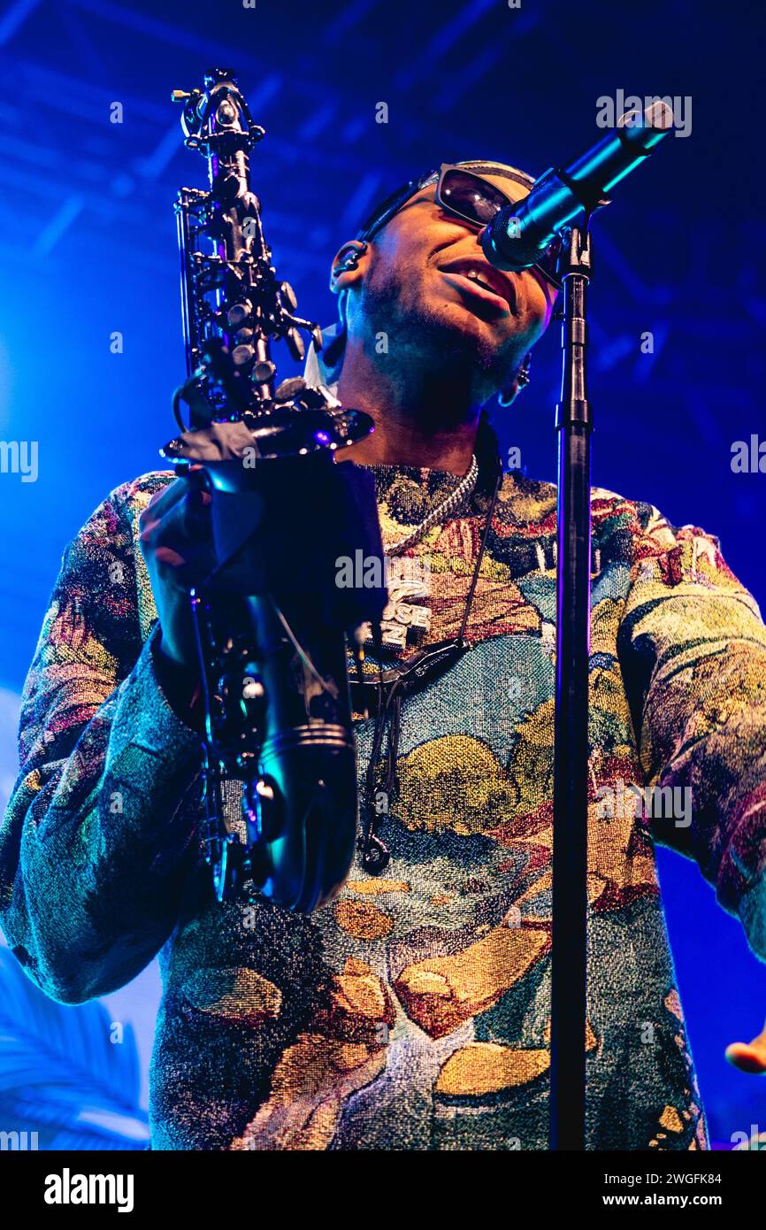 Micah Davis known professionally as Masego performs live at Fabrique in ...
