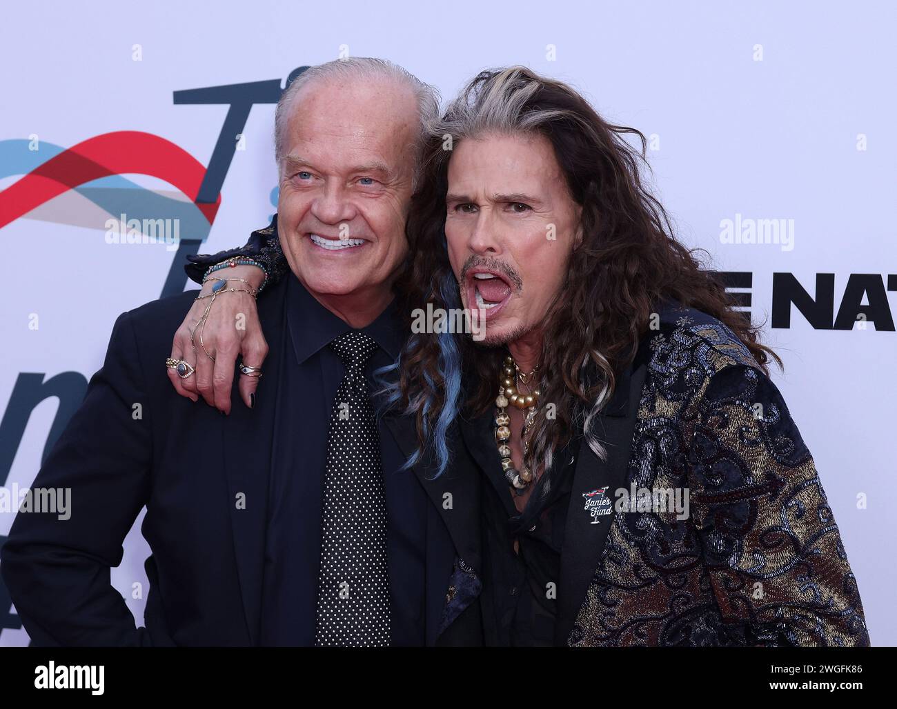 Hollywood, USA. 04th Feb, 2024. Kelsey Grammer and Steven Tyler attend ...
