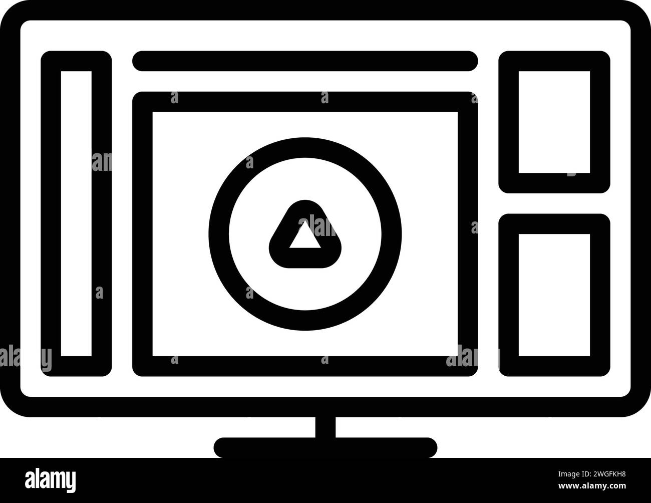 Icon for logos,browser Stock Vector Image & Art - Alamy