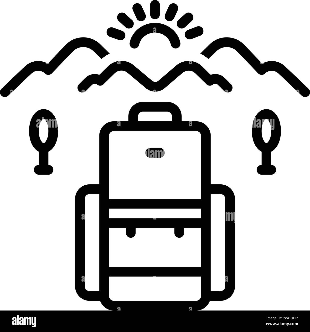 Icon for touring,tourism Stock Vector Image & Art - Alamy