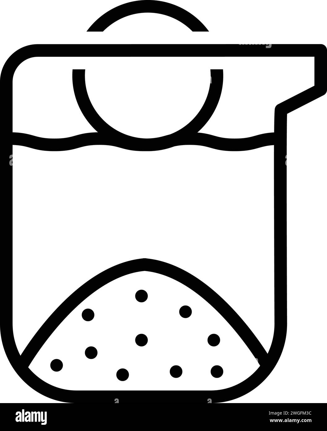 Icon for density,solidity Stock Vector Image & Art - Alamy